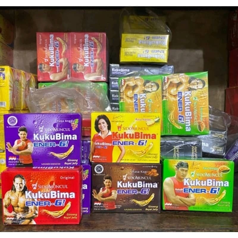 Kuku Bima Ener-G BOX ISI 6 ALL VARIAN RASA KUKUBIMA energi energy ...