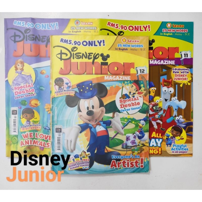 Disney Junior Mickey Mouse clubhouse Magazine Comic Donald Duck Pirate ...