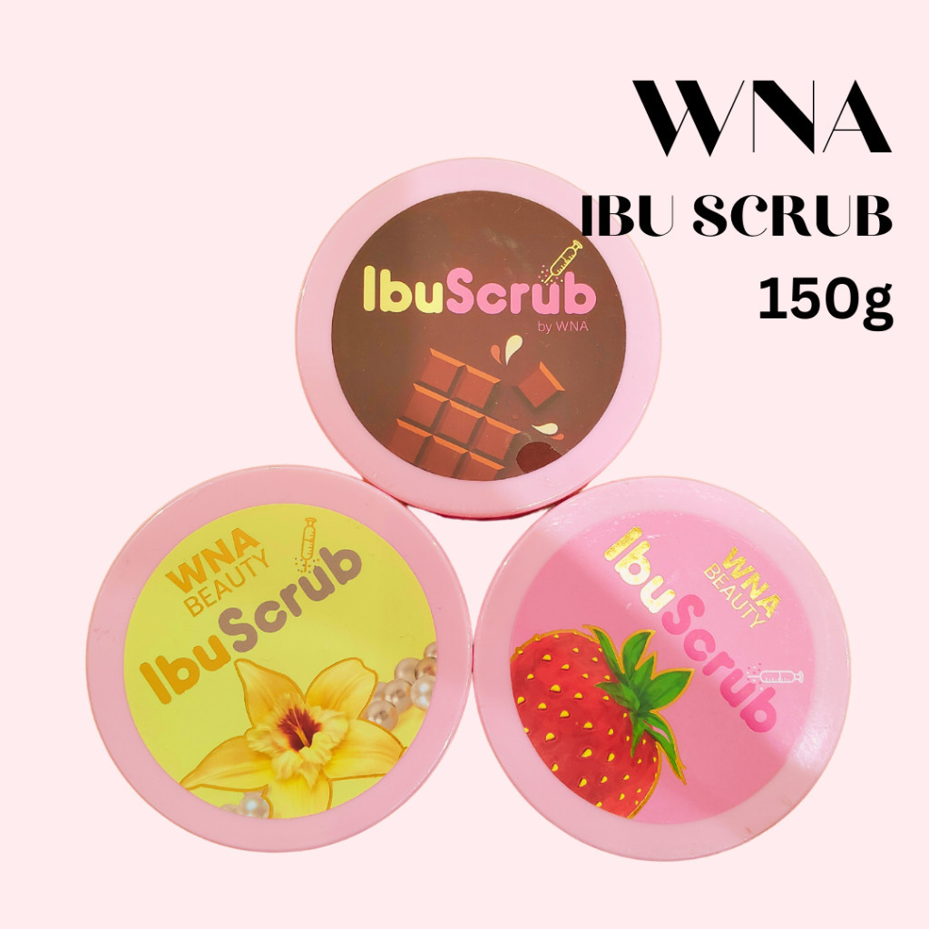 WNA IBU SCRUB strawberry SCRUB vanilla SCRUB chocolate Original from hq ...