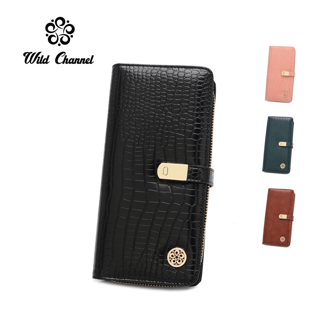 [CLEARANCE]-Wild Channel Ladies Long Purse - Multi Color NP 010 ...