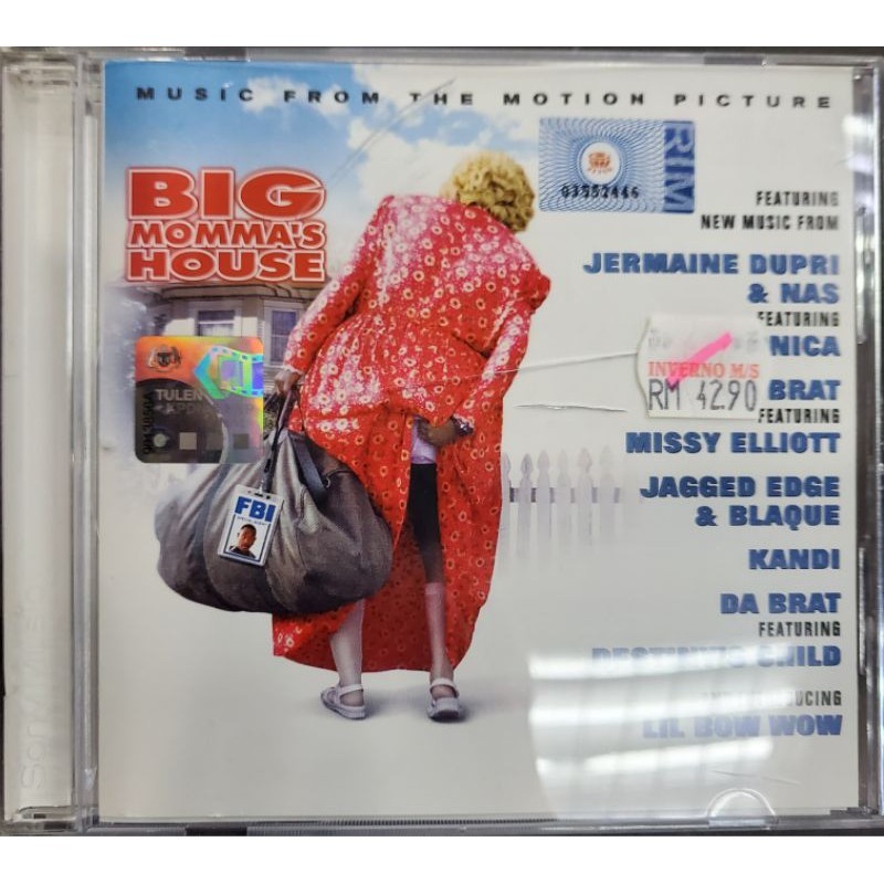 Big Momma's House - Original Soundtrack (CD) | Shopee Malaysia