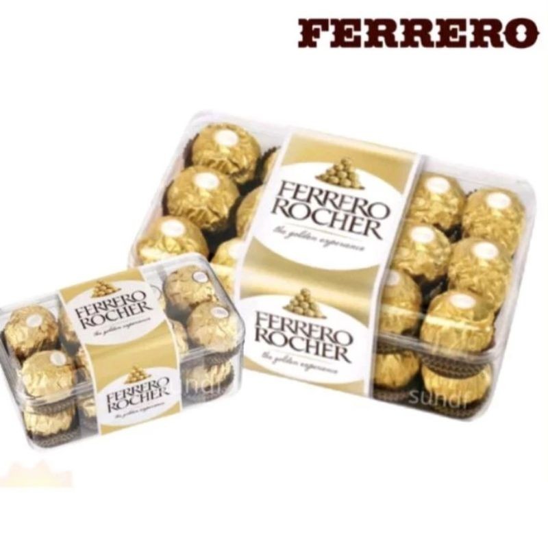 Chocolate FERRERO ROCHER Box T16 200g | Shopee Malaysia