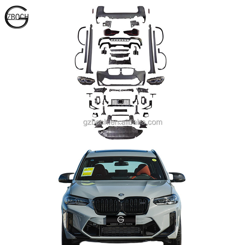 G01 Body kit For BMW G01 G08 F97 X3 old to new to 2023 X3M Front rear ...