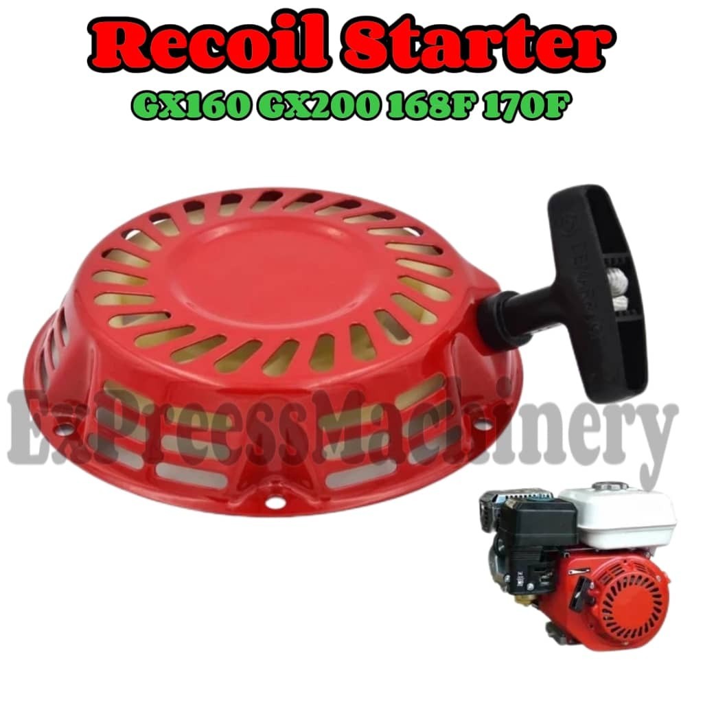 Recoil Starter Assembly Fit Gx160 5.5hp Gx200 6.5hp 7.0hp Engine ...