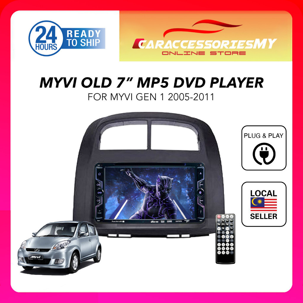 MYVI old 1st gen player with casing dvd mp5 Bluetooth USB SD Radio ...