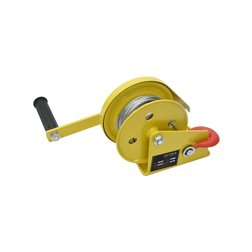 1200LB Self-locking Small Manual Winch Hand Shake Winch Hand Tool ...