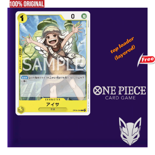ORIGINAL 4x cards playset deck Aisa Character OP06-099 C optcg one piece card | Shopee Malaysia