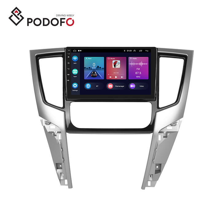 Podofo Android Car Radio 9 Inch Autoradio Car Frame For Mitsubishi ...