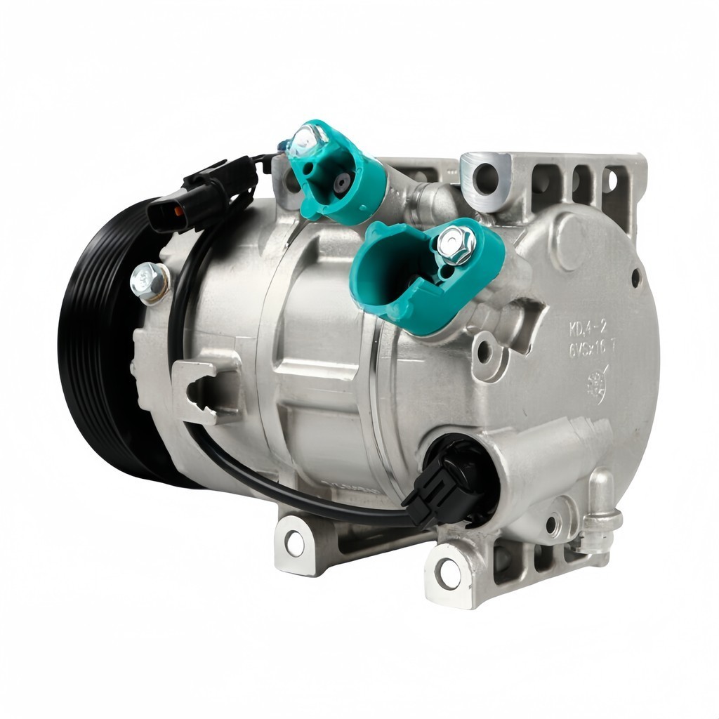 RGFROST Universal 97701-3R000 Mini AC Air Conditioning Compressor 12V ...