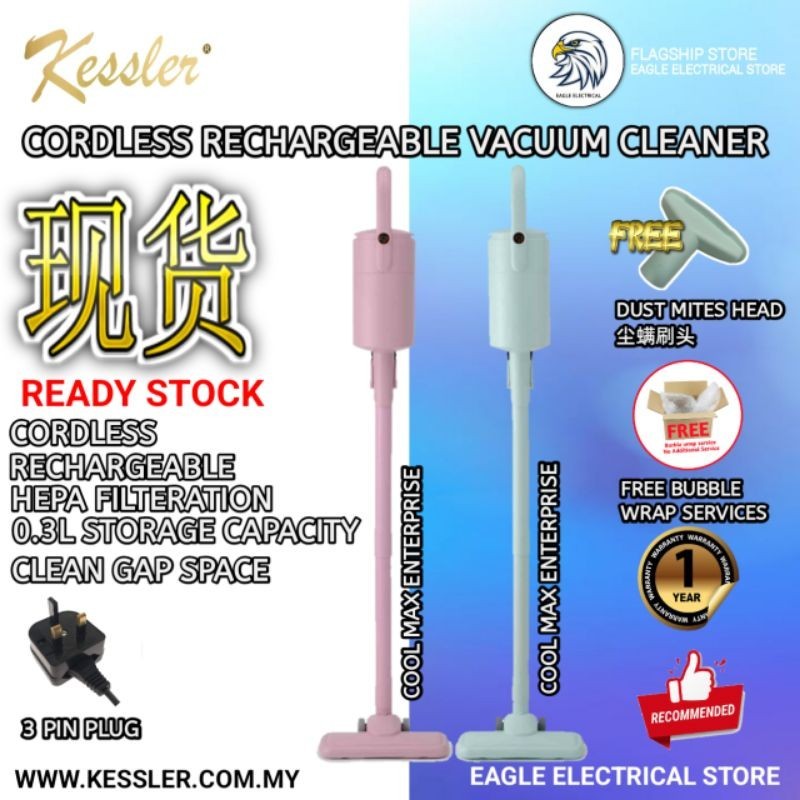 🚚 现货 Ready Stock 🚚 Kessler Vakum tanpa wayar/Cordless Vacuum Cleaner ...