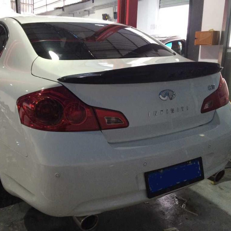 Carbon Fiber Trunk Spoiler Wing for Infiniti G25 G35 G37 Sedan 4Dr 2007 ...
