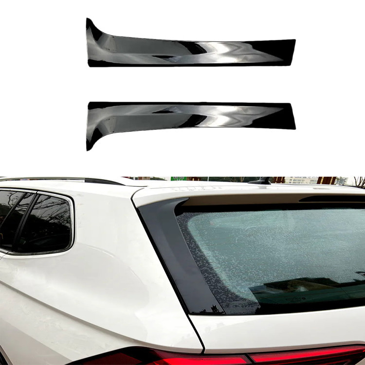 Rear Side Wing Roof Spoiler Stickers Trim Cover For Volkswagen VW ...