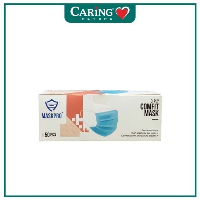 CARING MASKPRO 3PLY COMFIT MASK (50S) | Shopee Malaysia