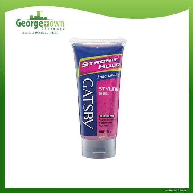 GATSBY STRONG HOLD STYLING GEL 150G | Shopee Malaysia