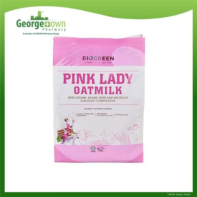 BIOGREEN PINK LADY OATMILK SACHET 30G X 11S | Shopee Malaysia