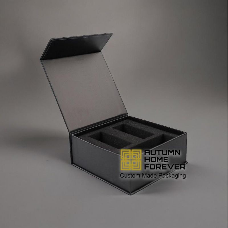 Custom Gift Box with Holder, Magnetic Flip Box with Sponge, Gift Box ...