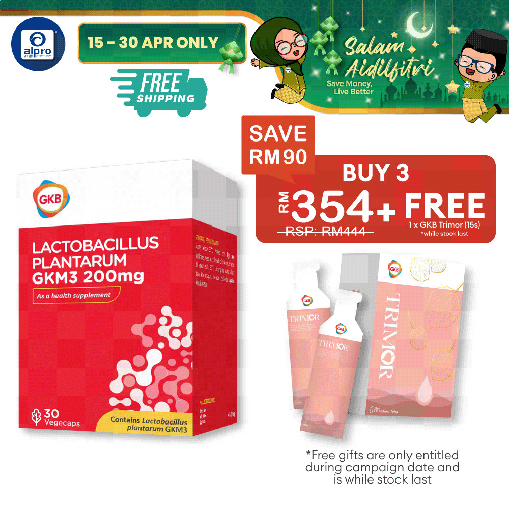 GKB L. Plantarum GKM3 30s (Weight Loss & Probiotic for Body Fat ...