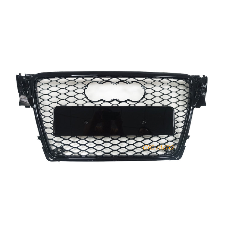 Car parts A4 facelift RS4 radiator for Audi A4 B8 RS4 style grille 2009 ...
