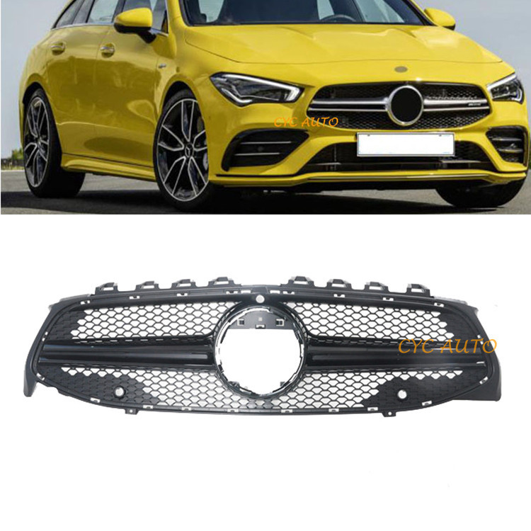 W118 Coupe Modified Auto Parts C118 AMG Front Bumper Grill For Mercedes ...
