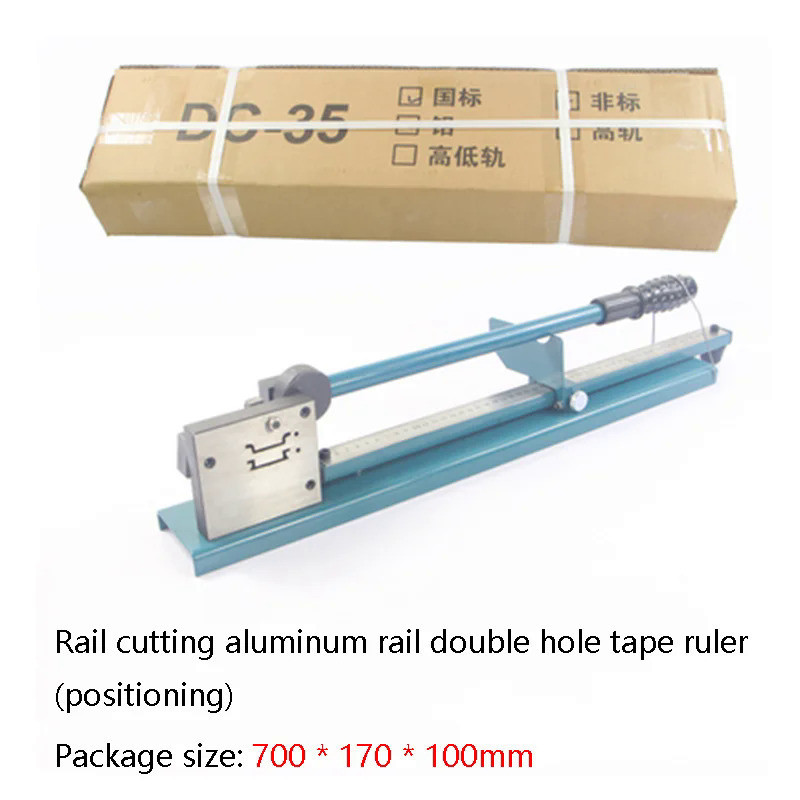 DC35 Rail Cutter Track Cutting Machine Air Opening Card Track Cutting ...