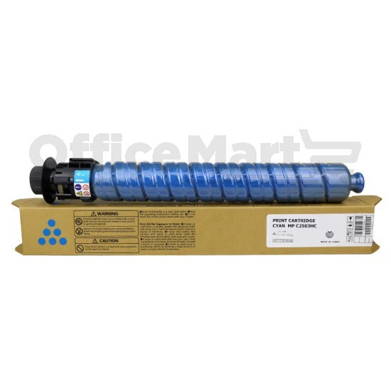 Ricoh Toner Cartridge Cyan Compatible Ricoh MPC5504 / MPC6003 / MPC6004 ...