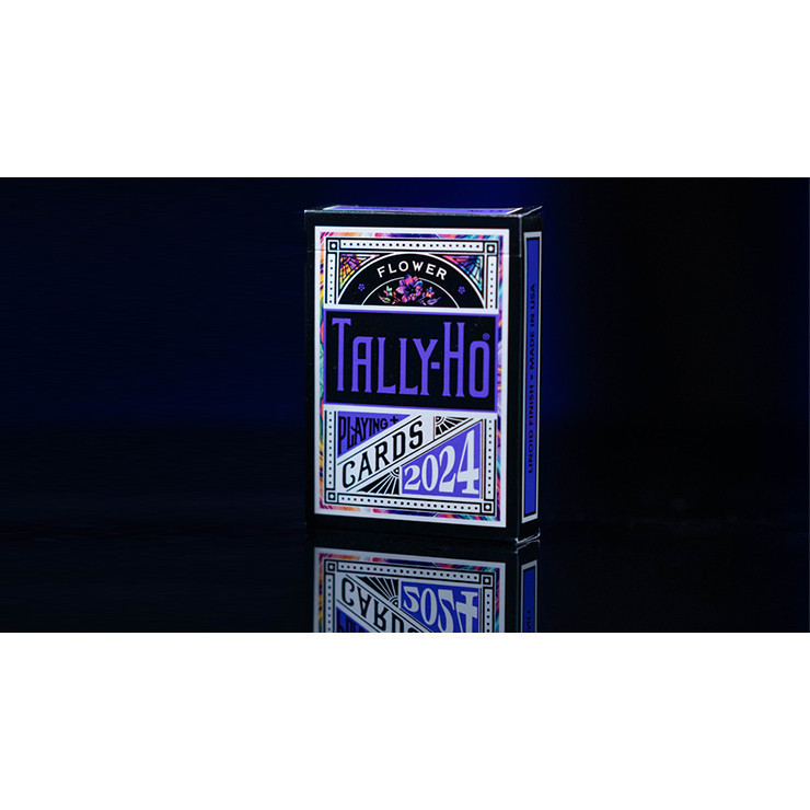 Tally-Ho 2024 (Flower) Playing Cards by US Playing Card Co CARDSTALLY ...