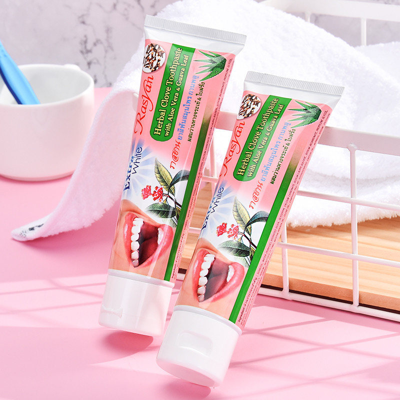 Rasyan Herbal Clove Toothpaste: Whitening & Fresh Breath, Anti ...