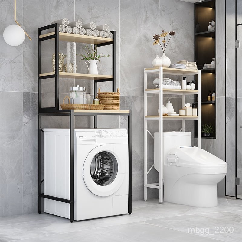HY-6/Balcony Washing Machine Storage Rack Floor-Standing Storage Shelf ...