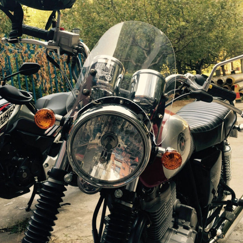 Windshield For Royal Enfield Thunderbird 500 500X 350 350X Interceptor ...