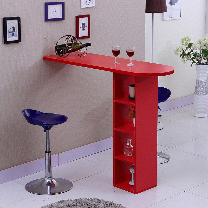 Creative Home Bar Counter Wall-Adjacent Bar Table Partition Style ...
