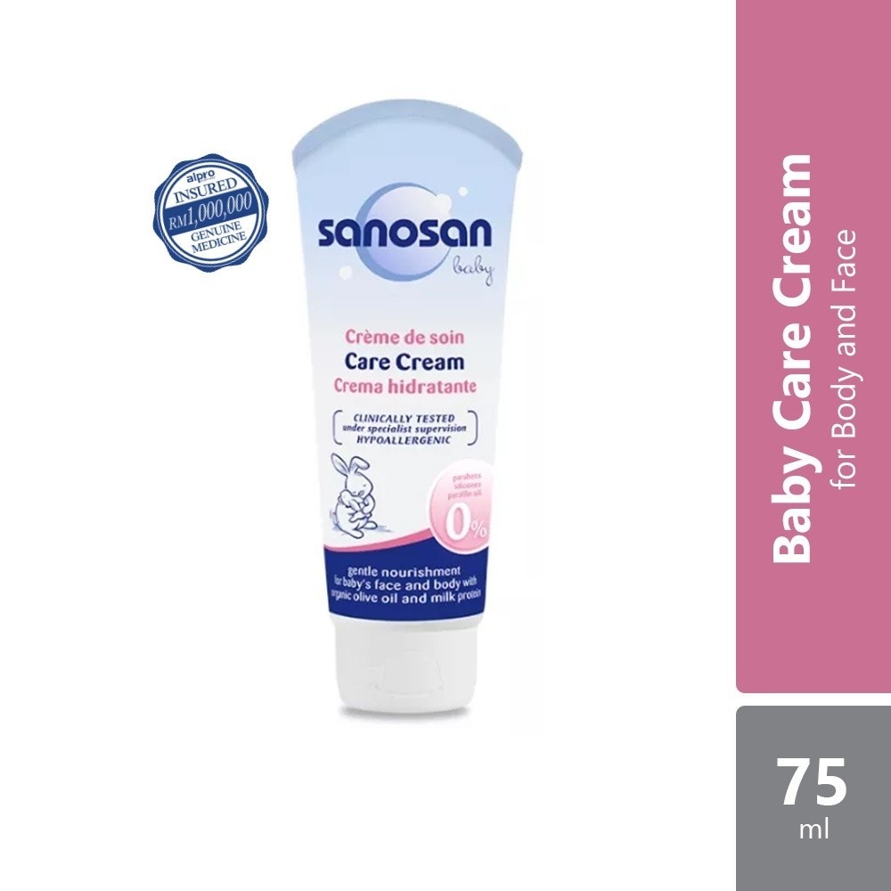 Sanosan Baby Care Cream (75ml) | Shopee Malaysia
