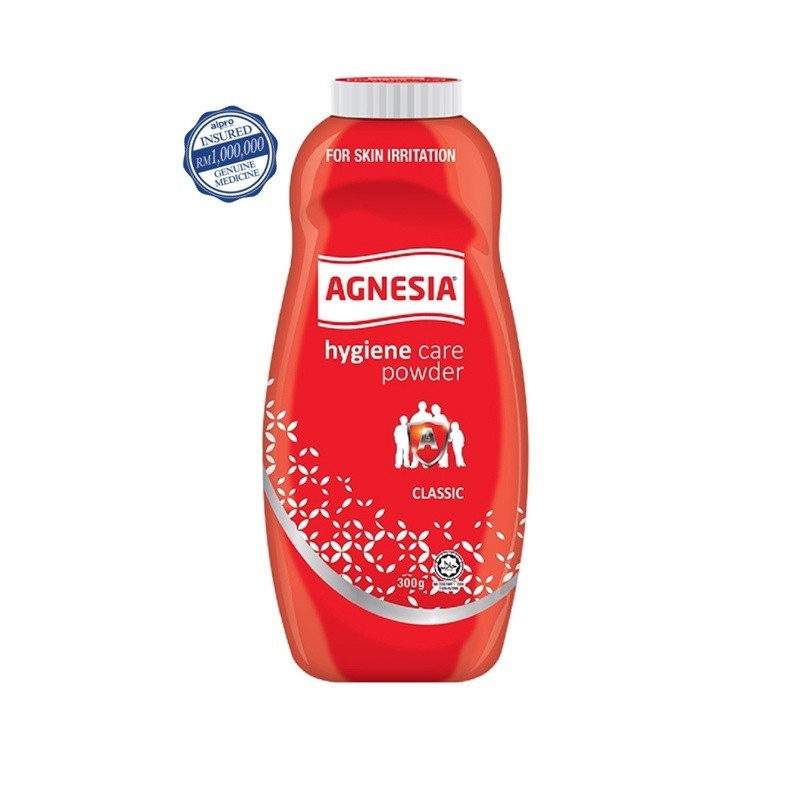 Agnesia Antiseptic Dusting Powder Hygiene Care Powder (300g) | Shopee ...