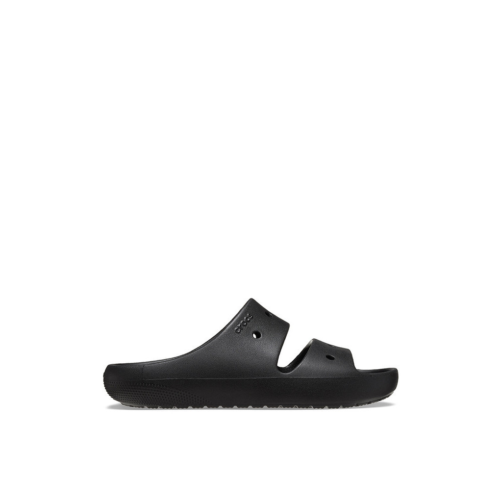 Crocs - Classic Crocs V2 Sandals (Unisex - Black) | Shopee Malaysia