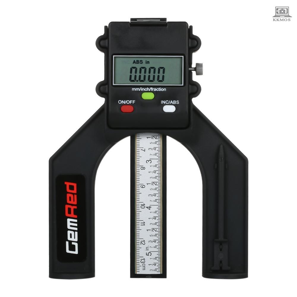 GemRed Digital Depth Gauge Depthometer Depth Indicator Height Gauge ...