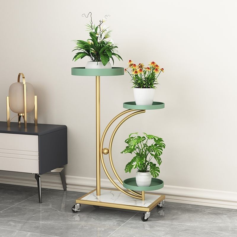 Rak pasu bunga bertingkat besi iron flower pot shelf rack rak pasu ...