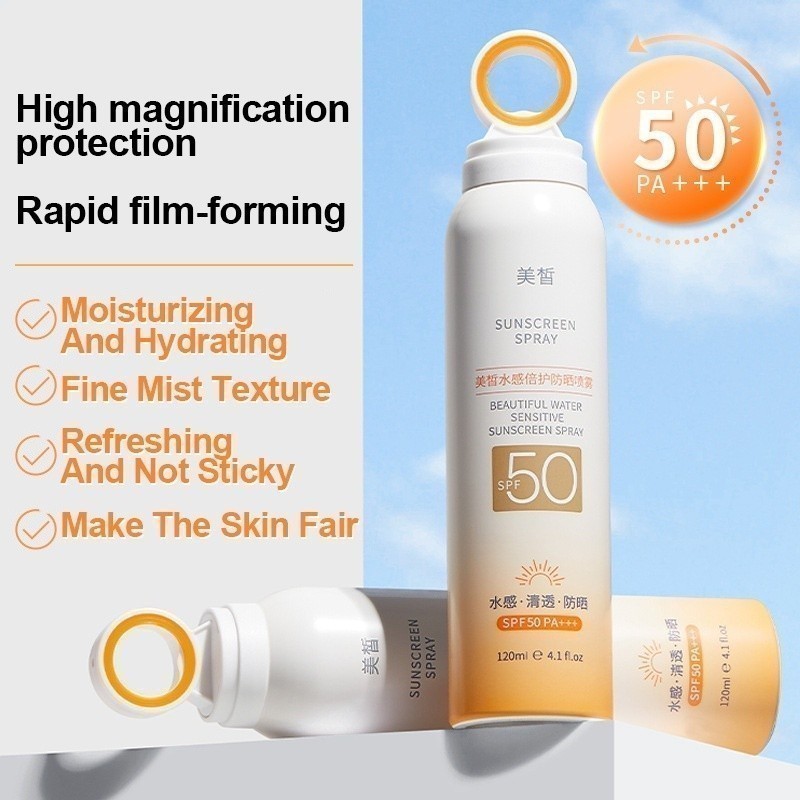 [Shopee Choice] Water Sensitive Sunscreen Spray Moisturizing And ...