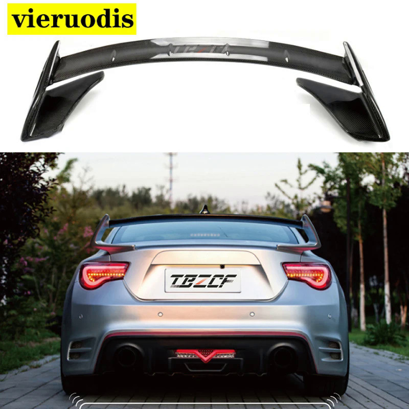 Car shape unpainted and color FRP Style GT 86 BRZ rear trunk spoiler ...