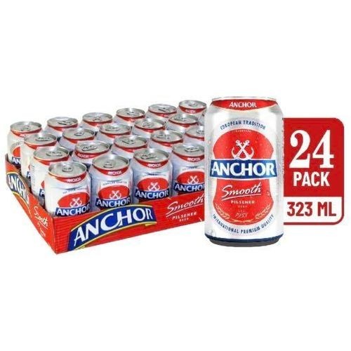 Anchor Smooth Pilsener Beer Can 24pcs X 320ml | Shopee Malaysia