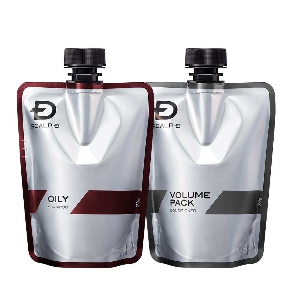 Scalp D Shampoo Men's Replacement Oily 2-piece Set (Shampoo ...