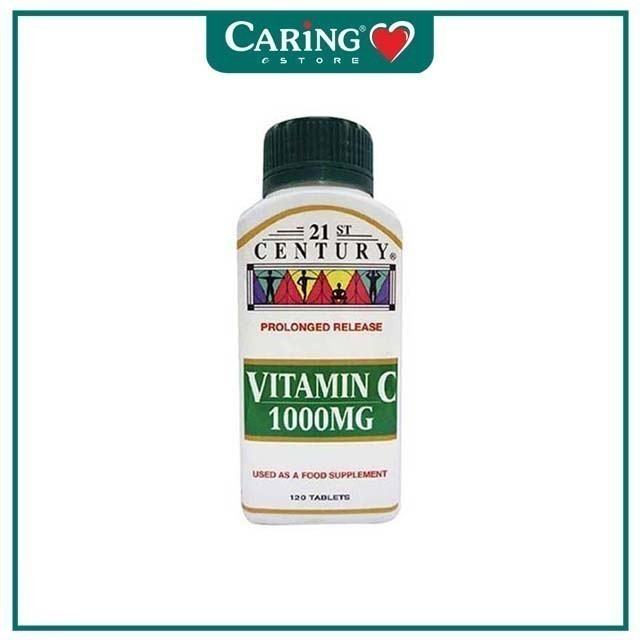 21ST CENTURY VITAMIN C PROLONGED RELEASE (1000MG × 120S) | Shopee Malaysia