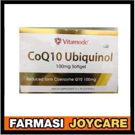 Vitamode Co-enzyme Q10 CoQ10 Ubiquinol 100mg 30's (EXP: March 2025 ...