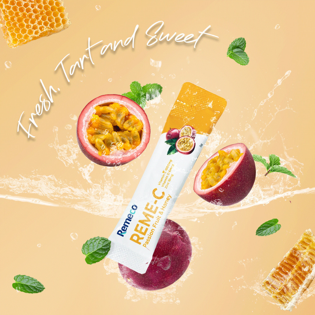 Remeco Reme-C Passion Fruit and Honey 3g 10's (loose pack) (Exp October ...