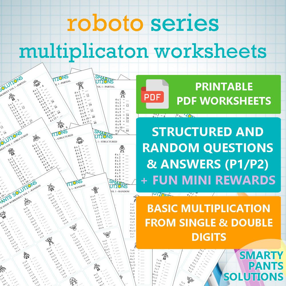 🏅 Multiplication PDF Worksheets Roboto Primary School P1 P2 Worksheet Exam Questions Times Table ...