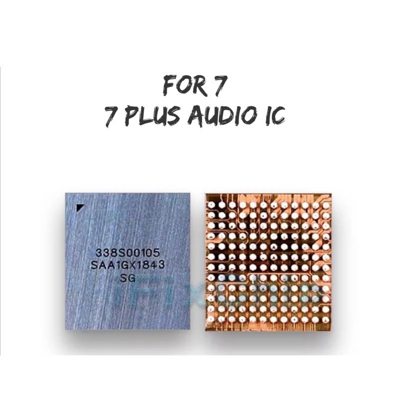 AUDIO IC 338S00105 FOR 7 / 7 PLUS PREMIUM CHIPSET AUDIO IC | Shopee ...