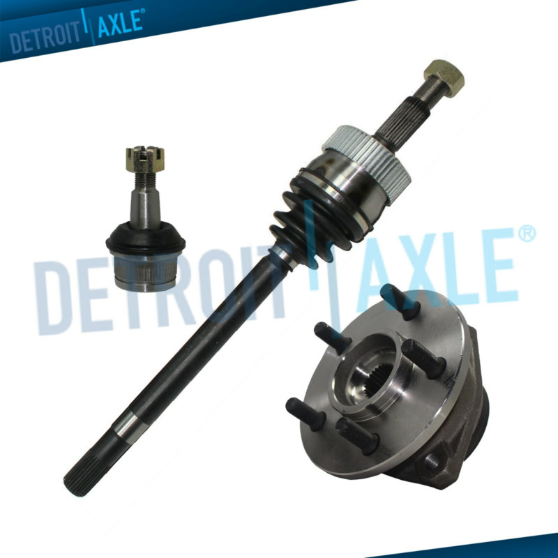 Front Left CV Axle Wheel Hub Lower Ball Joint Kit for Jeep Grand ...