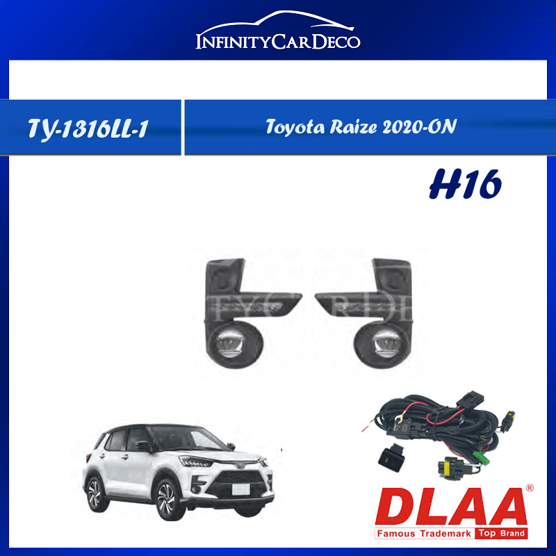 DLAA Toyota Raize 2020-ON Original OEM Fog Lamp (Full set) | Shopee Malaysia