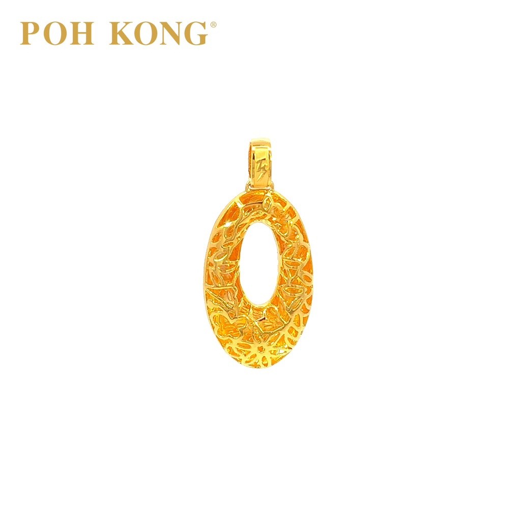 POH KONG 916/22K Gold Tranz Collection Classic Design Pendant | Shopee Malaysia