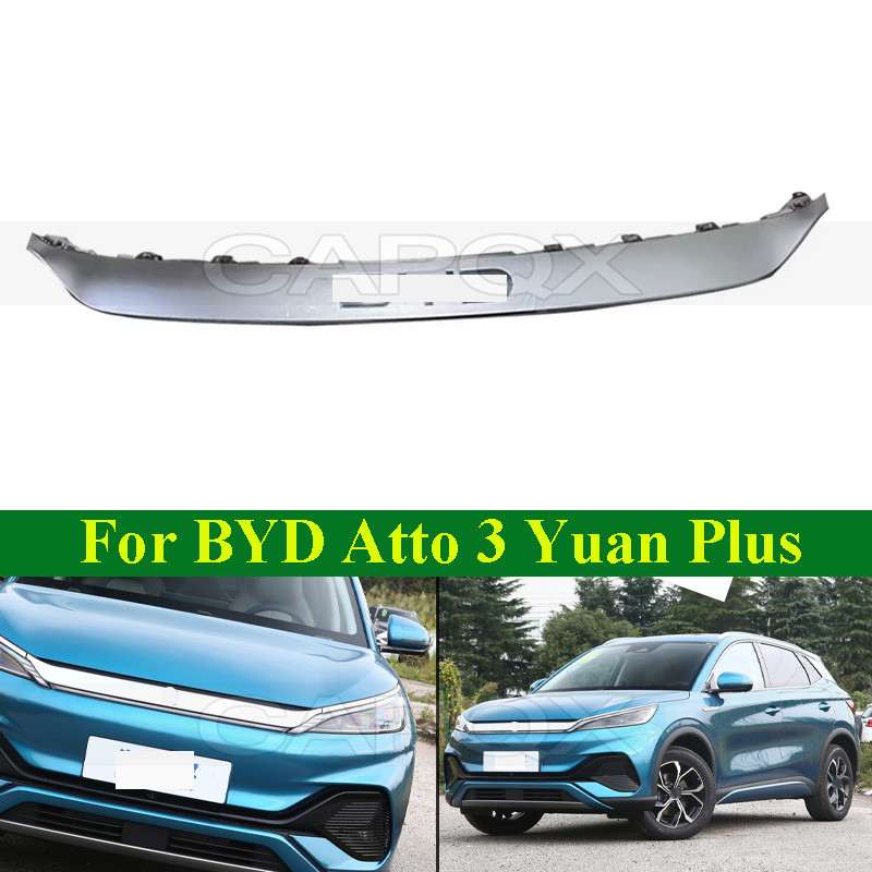CAPQX Front Bumper Moulding Strip Trim For BYD Atto 3 Yuan Plus Front ...