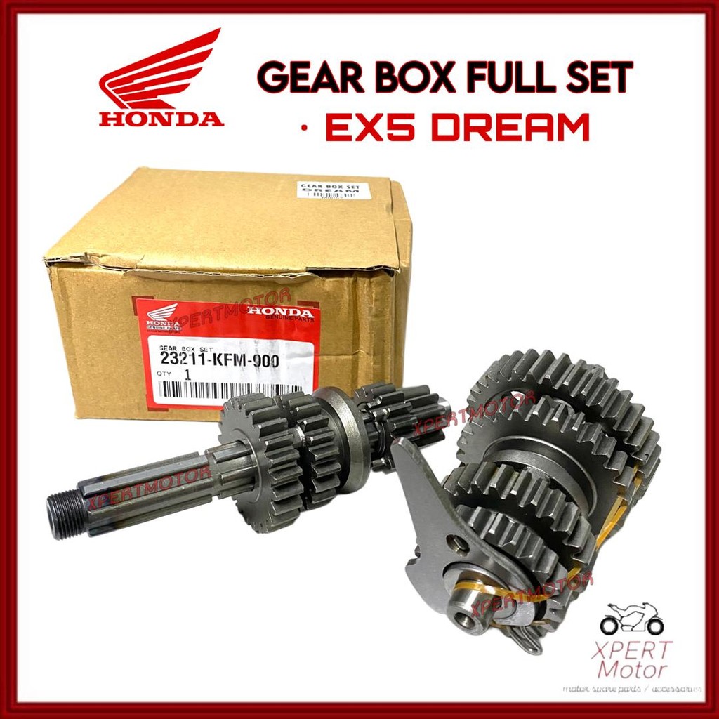 100% ORIGINAL HONDA EX5 DREAM EX5DREAM GEAR BOX SET FULL SET | Shopee ...