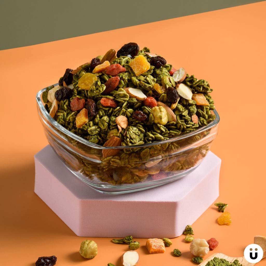 Big Nuts Matcha Green Tea Granola (200g/500g) - Halal Certified | Ready ...